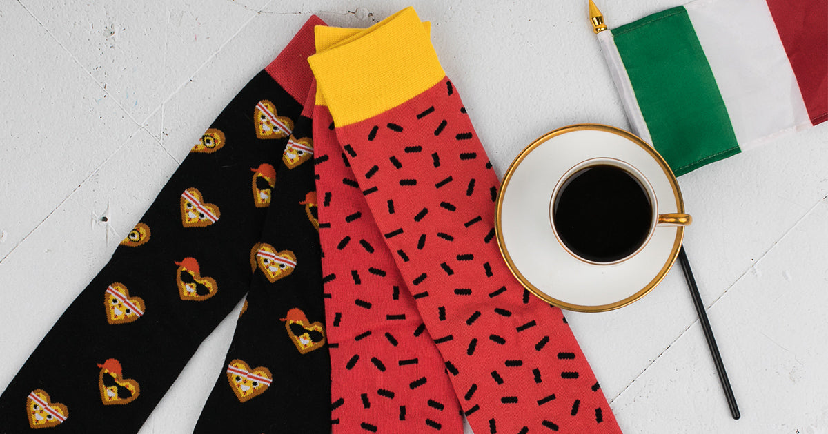 These Cheesy Socks Will Steal a Pizza Your Heart – Say it with a Sock