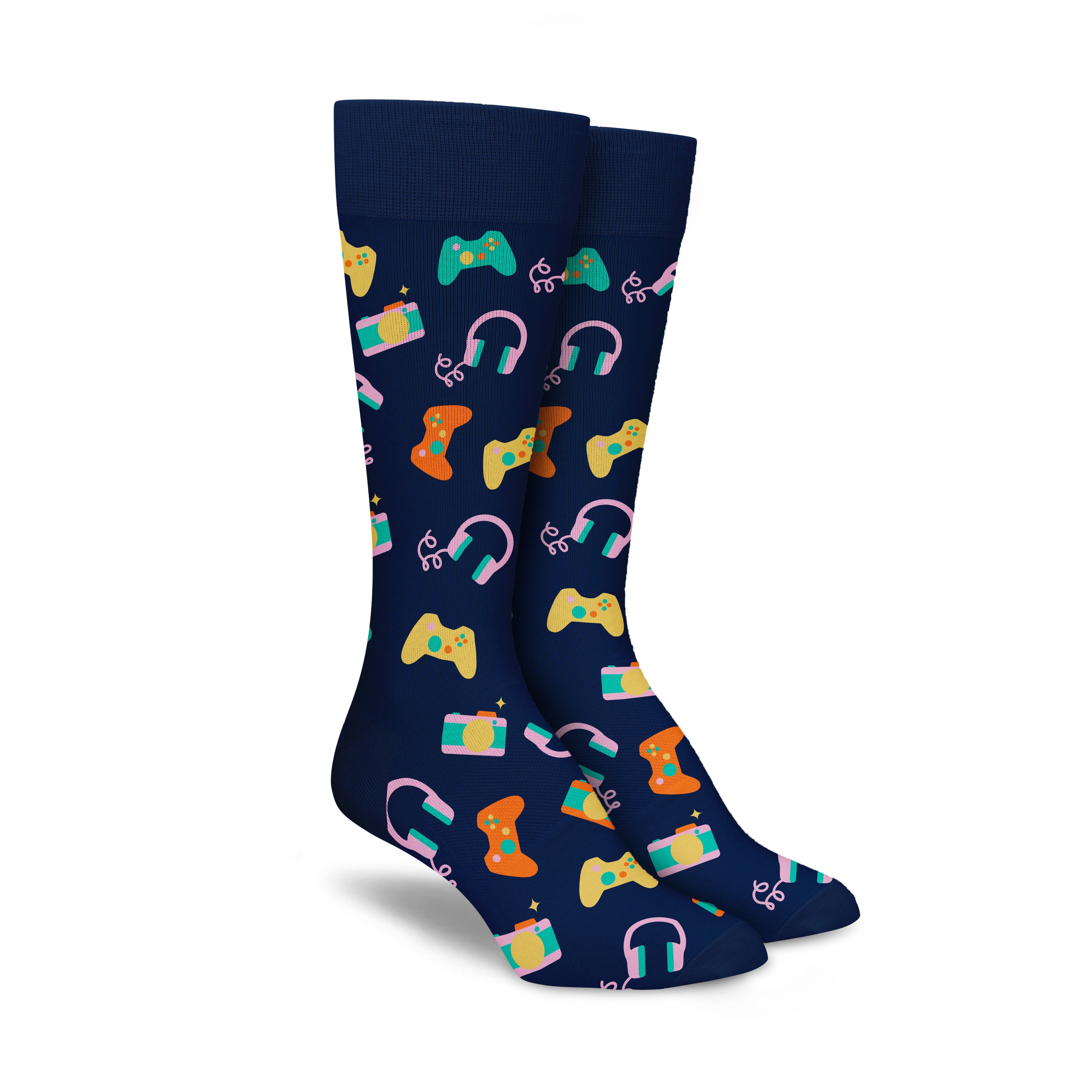Best Men's Crew Socks - As Seen on Shark Tank - Gamer – Say it with a Sock