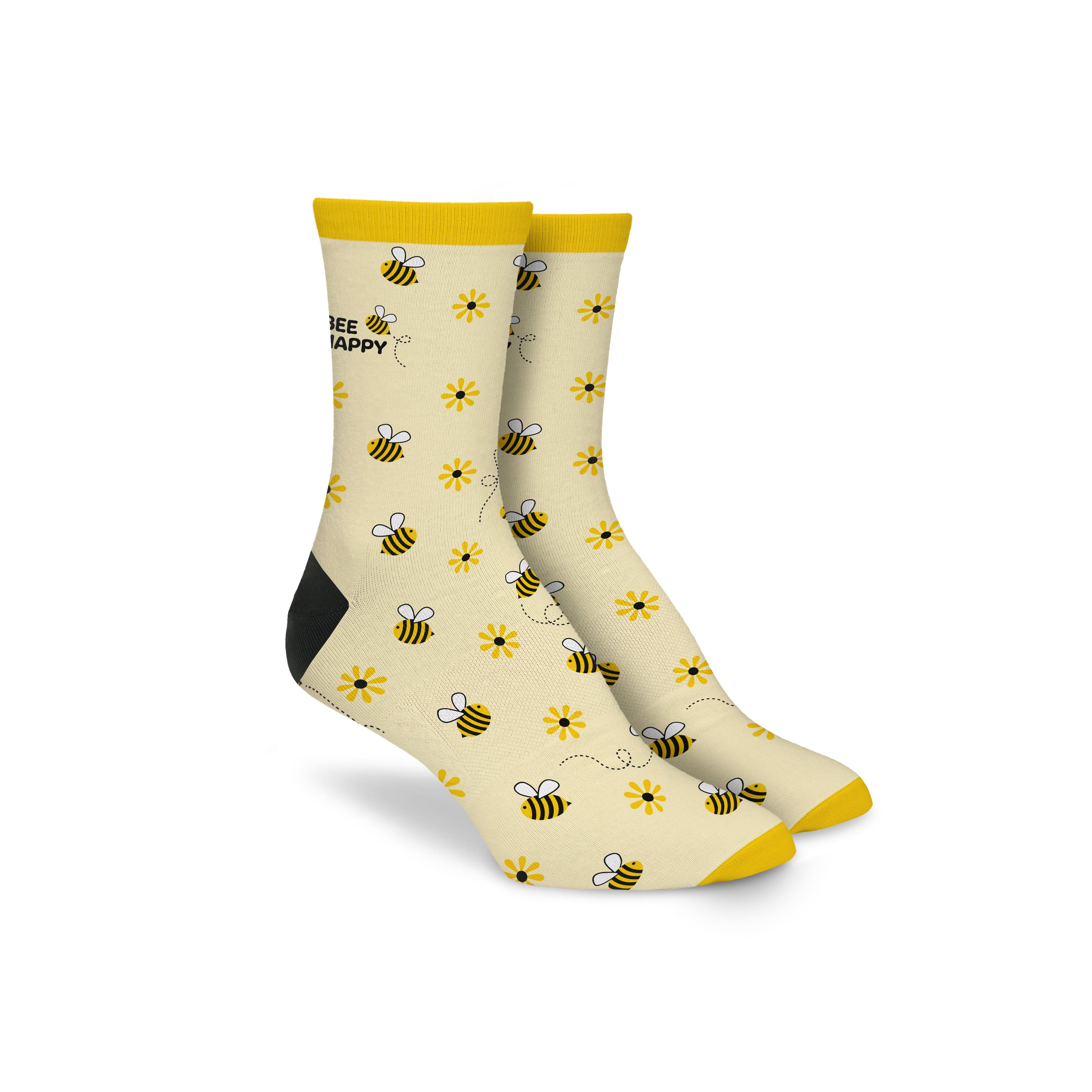 Best Crew Socks - As Seen on Shark Tank - Busy Bees – Say it with a Sock