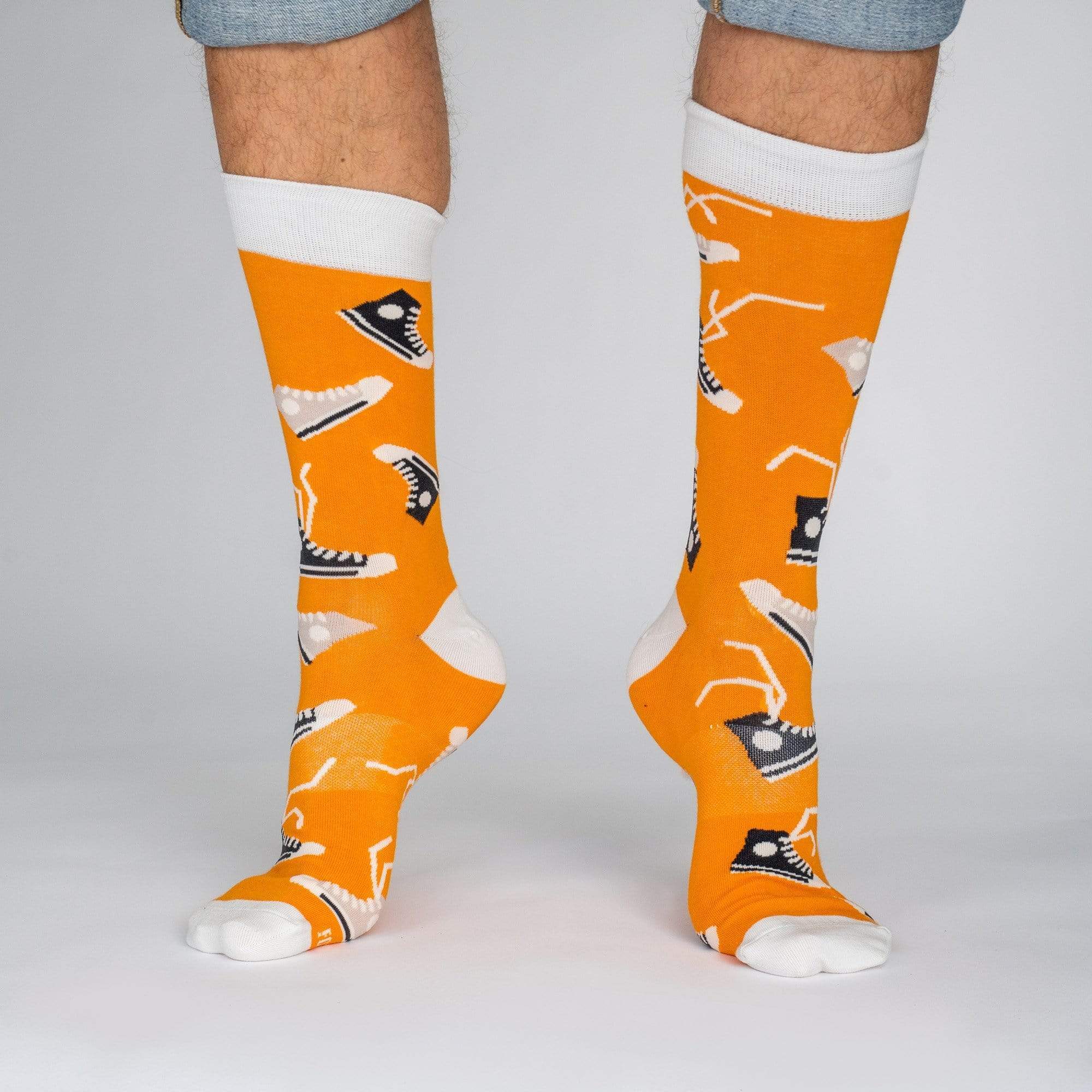 Best Men's Crew Socks - As Seen on Shark Tank - Men's Chucks Socks ...