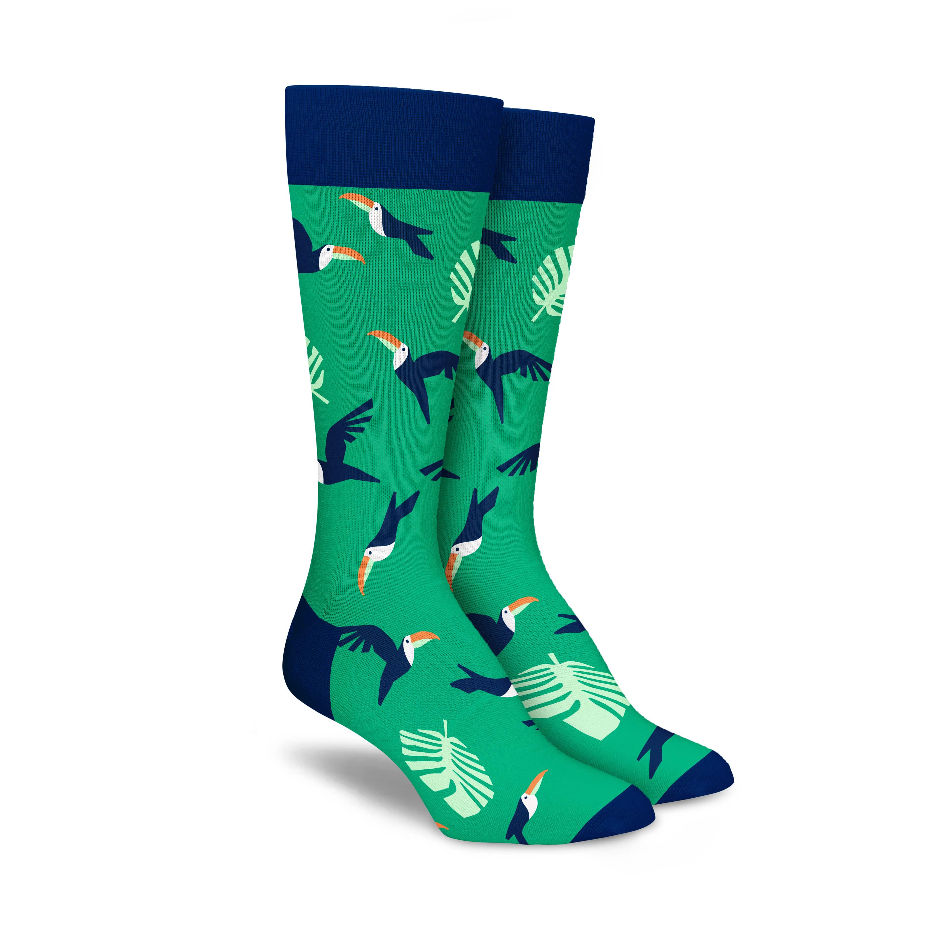 Best Men's Crew Socks - As Seen on Shark Tank - Men's Toucan – Say it ...